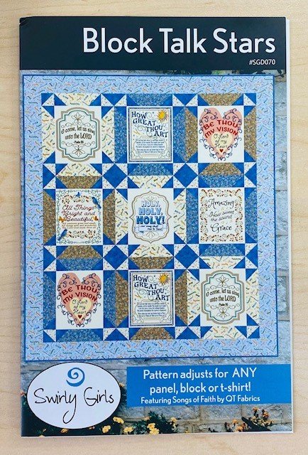Block Talk Stars by Joanne Hillestad for Swirly Girl Designs – Sew Together